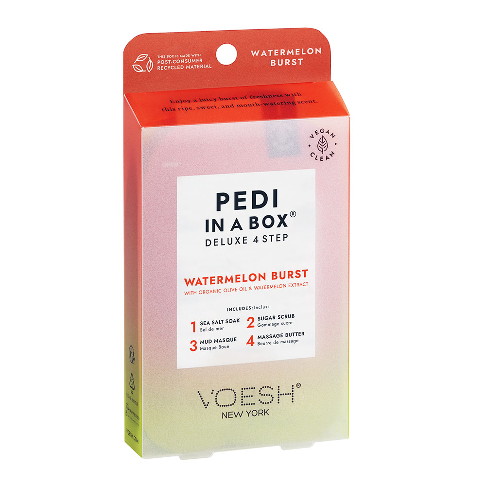 Voesh Pedi In A Box Deluxe 4 Step - Watermelon Burst – Toronto Nail ...