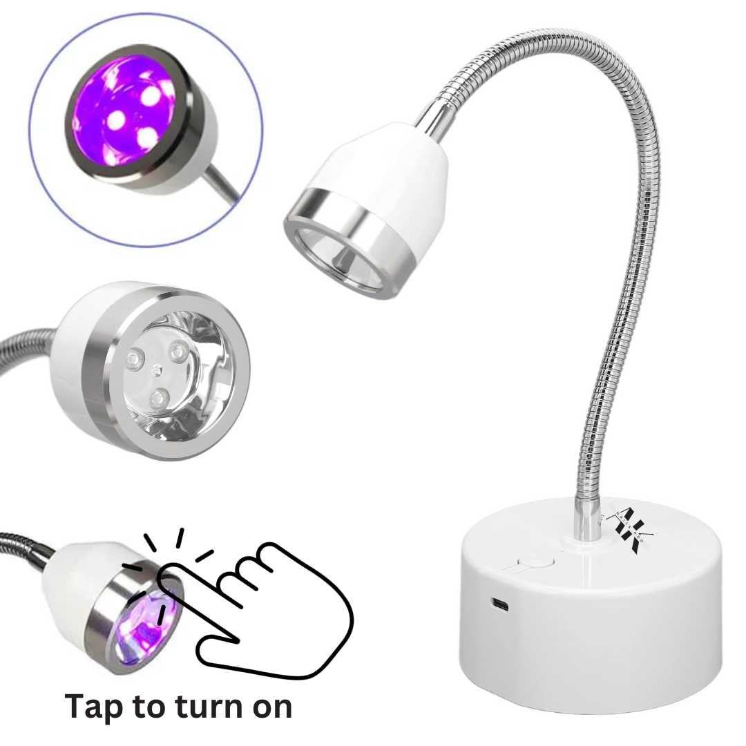 AK Nails Pro Rechargeable Touchable Sensor Flash Cure LED Light ...