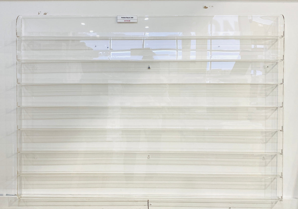 Nail Polish Mount Clear Rack 240 (8 levels) - PICK UP ONLY – Toronto ...