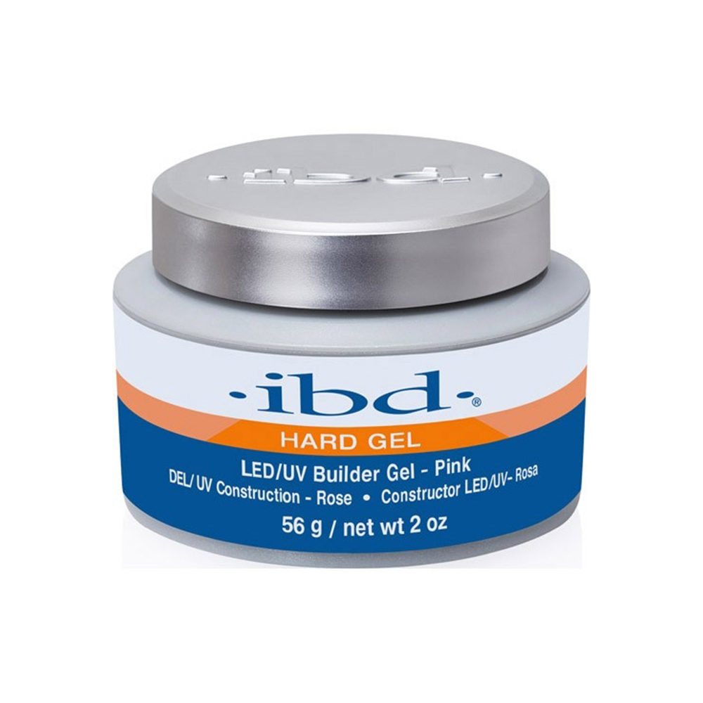 IBD Hard Gel LED/UV Builder Gel (56g/ 2oz) - Pink – Toronto Nail ...