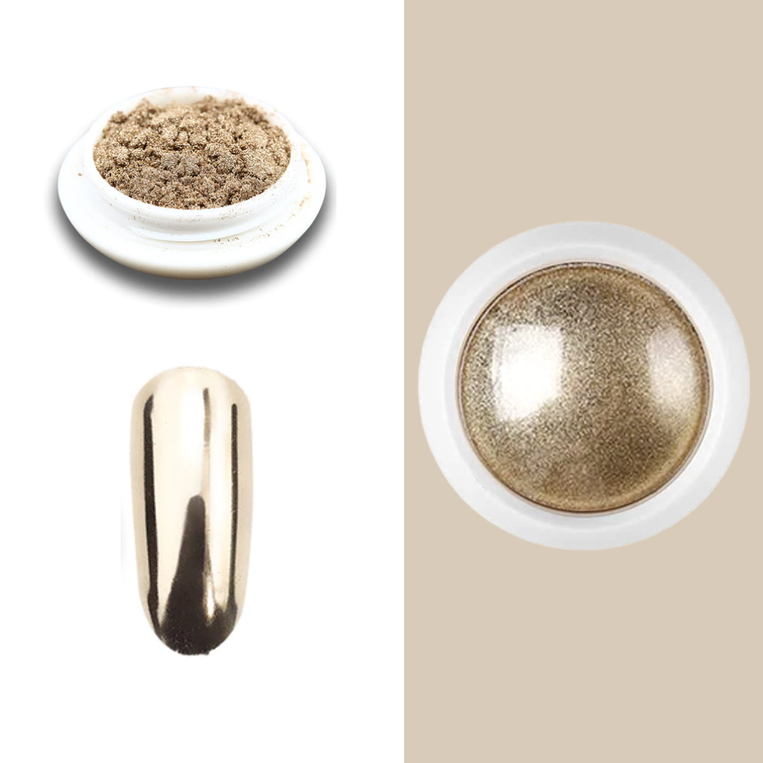 Chrome Powder - Light Gold #16 – Toronto Nail & Beauty Supply