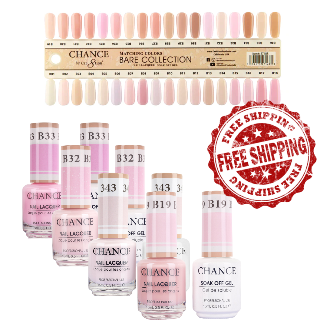 Chance Duo - Bare Sheer Nudes Collection (36 Colors) - FREE SHIPPING ...